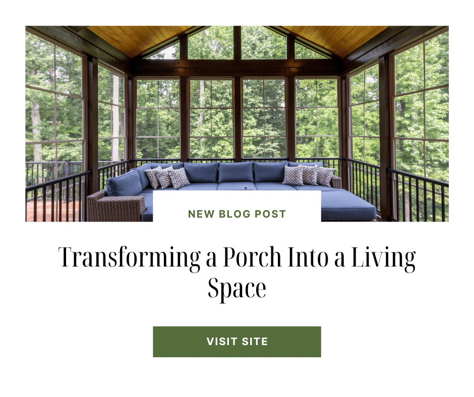 Enclosing a Porch for More Living Space: A Guide