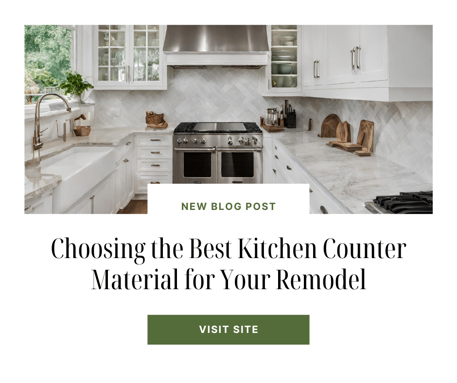 Choosing the Best Kitchen Counter Material for Your Remodel