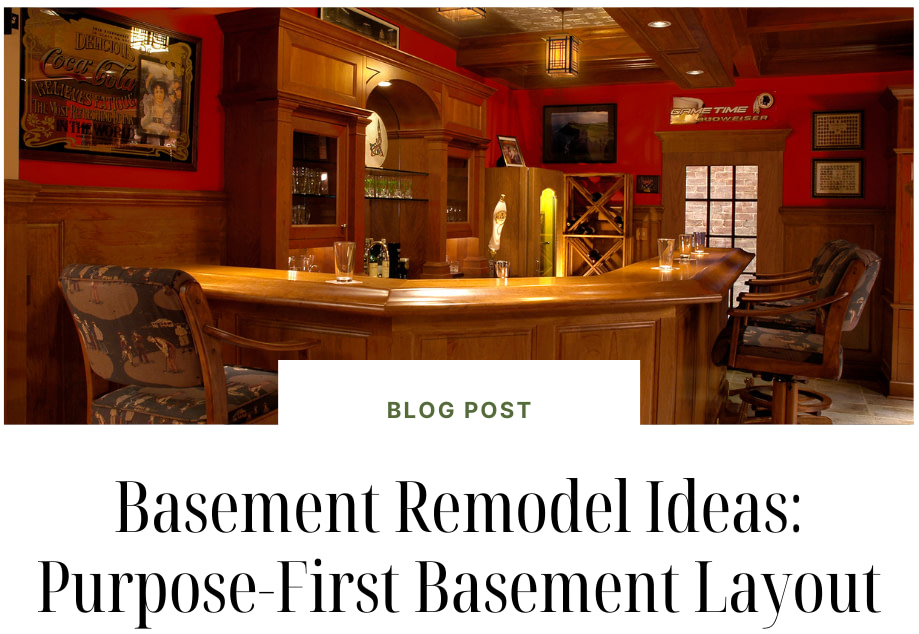 Basement Remodel Ideas Purpose First Basement Layout Daniels Design