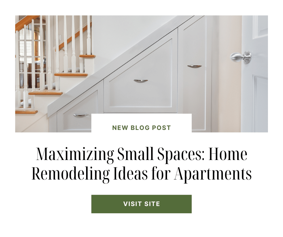 Maximizing Small Spaces: Home Remodeling Ideas for Apartments Maximizing Small Spaces: Home Remodeling Ideas for Apartments
