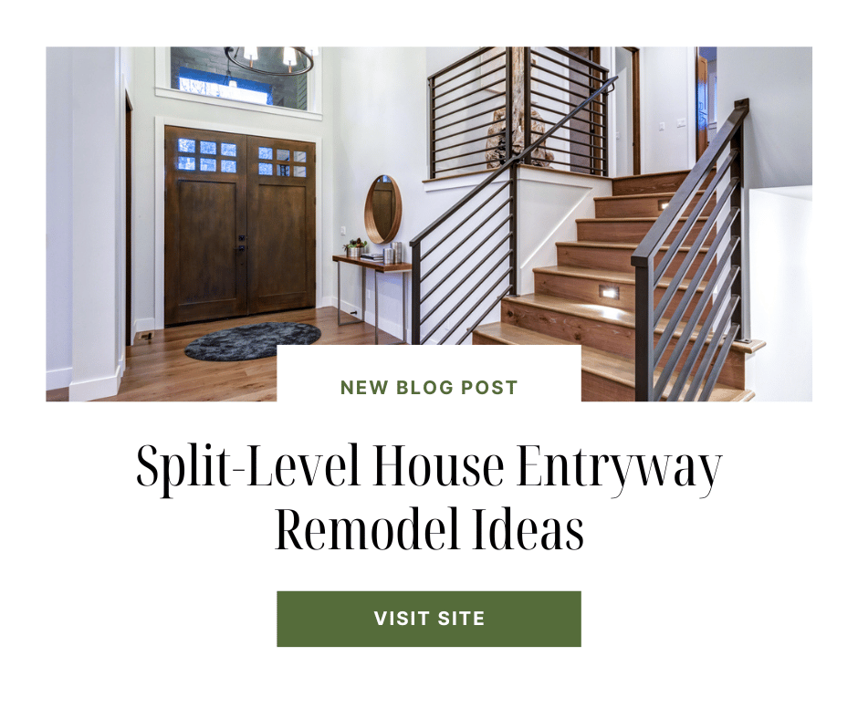 Split-Level Entryway Remodeling Ideas - Converting a Foyer