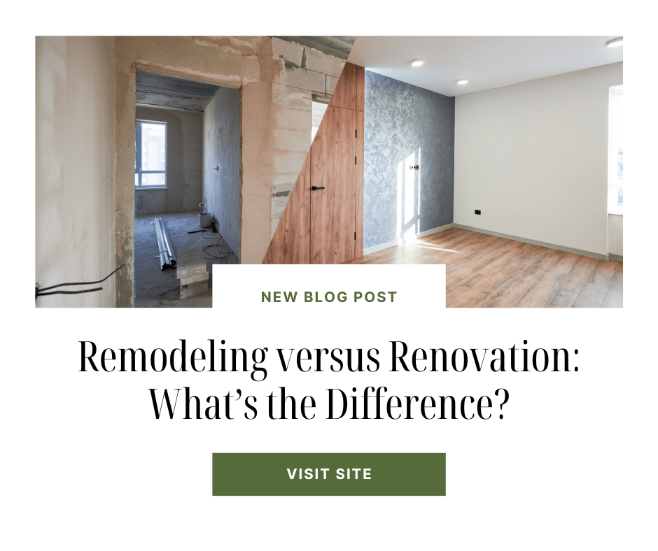 Remodeling vs. Renovation: What's the Difference?
